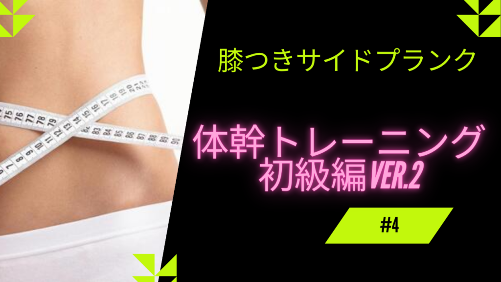 体幹トレーニング初級編その2 #3 | LEAP Physio Lab.